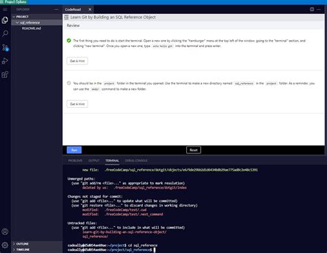 Learn Git By Building An SQL Reference Object Build An SQL Reference