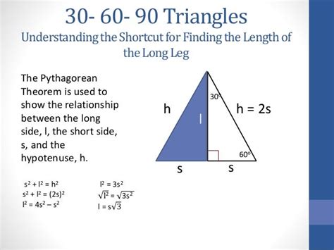 30 60 90 triangles