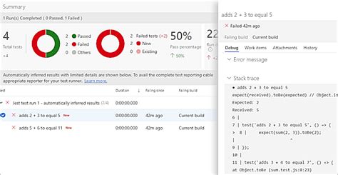 azure pipelines publish test results store jkuat ac ke