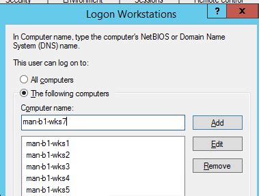 How To Allow Or Deny Workstation Logons For Ad Users Windows Os Hub
