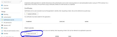 how to generate client secret in azure app registration in azure ad from cli