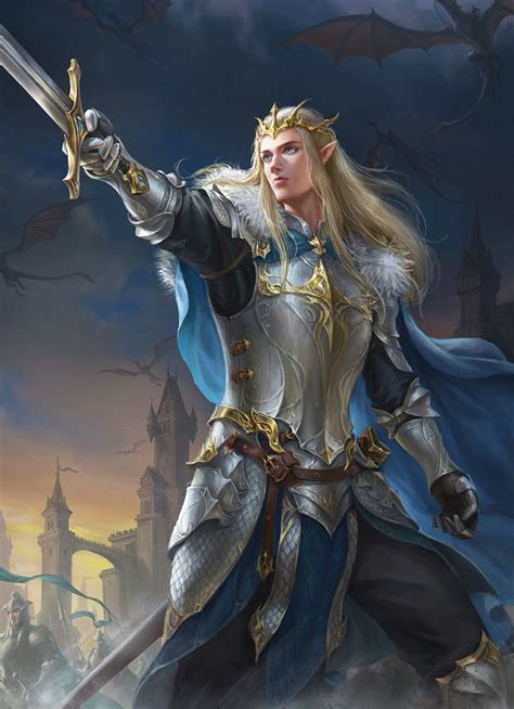 Elf King Wei Yi Zeng On Artstation At Artworkba2wo Elves Fantasy