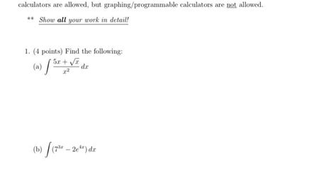 solved calculators are allowed but graphing programmable