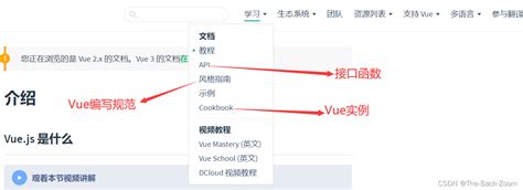 vue官方文档使用教程 csdn博客