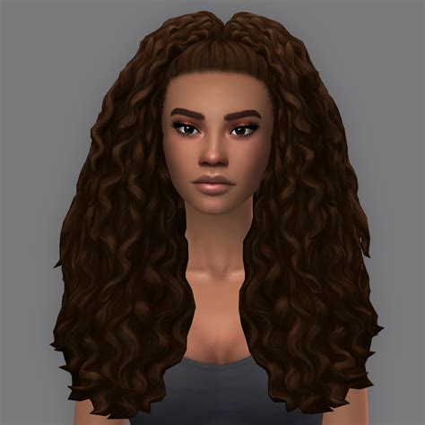 Qicc Belle Hair The Sims 4 Create A Sim Curseforge