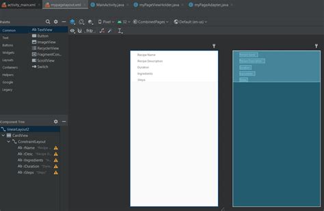 Java My Emulator Crashes When I Run It With A Recycler View Stack