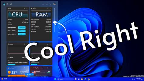 How To Add CPU GPU RAM Widgets On Windows 11 YouTube