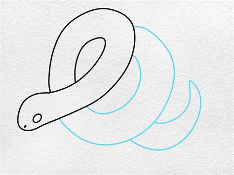 How To Draw A Python Helloartsy