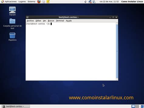 como iniciar la terminal linux en centos como instalar linux