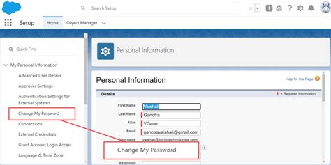 How To Reset A User Password In Salesforce SalesForce FAQs