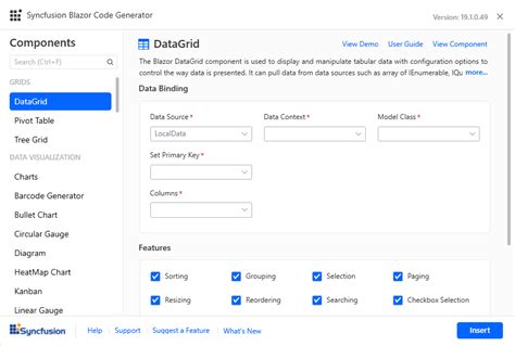 Blazor Extensions Syncfusion Visual Studio Marketplace