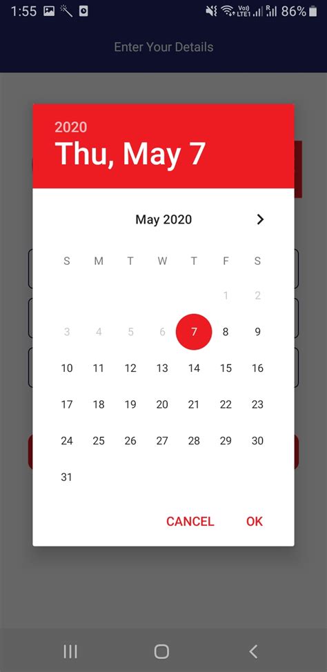 You Will Get Technical Solution Here Android Date Time Picker Dialog