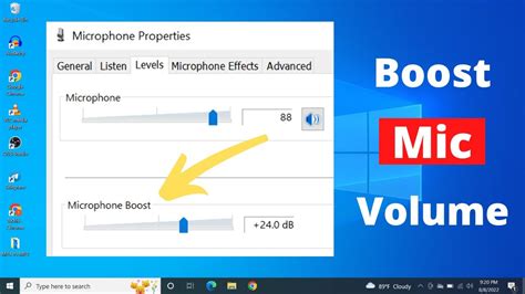 How To Increase Microphone Volume In Windows Make Mic Louder YouTube