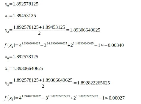 bisection method example hand solution and python code blog assignmentshark