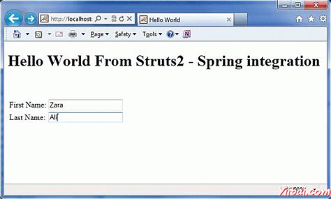 struts2和spring集成 struts2教程
