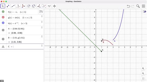 geogebra tutorial graphing piecewise functions youtube