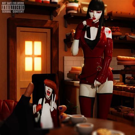 Rule 34 3d 3d Artwork Black Hair Crossheart Cum Drip Cum On Face Fatterrocker Fortnite