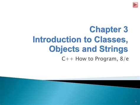 ppt chapter 3 introduction to classes objects and strings powerpoint presentation id 1412620