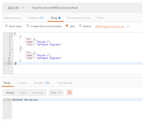 Bulk Transactions With RESTful CRUD API Using PostgreSQL And Spring