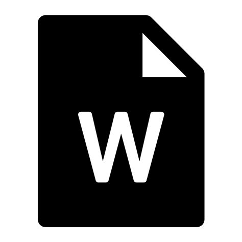 Microsoft Word File Vector Svg Icon Png Repo Free Png Icons The Best