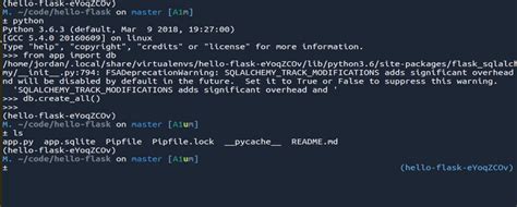 Creating A Sqlite Database In Flask With Sqlalchemy