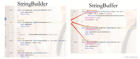 String、stringbuilder和stringbuffer的区别？ Csdn博客