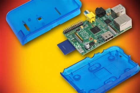 functional enclosure for the raspberry pi model b