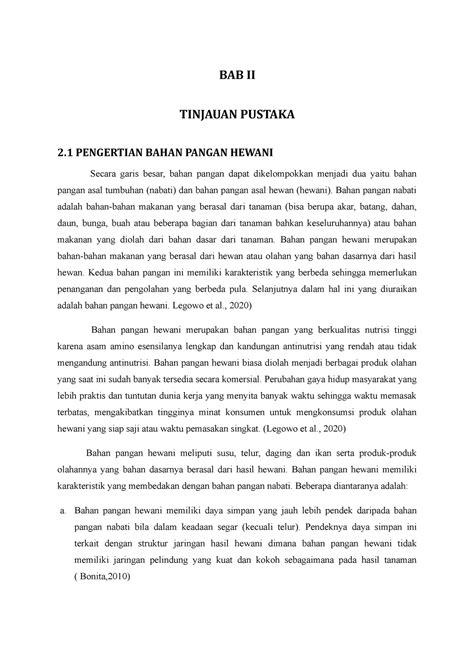 Tinjauan Pustaka BAB 12 Nugget Sosis BAB II TINJAUAN PUSTAKA 2