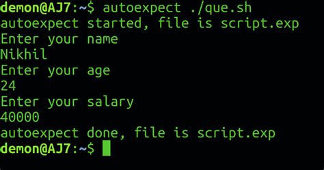 expect command in linux with examples geeksforgeeks