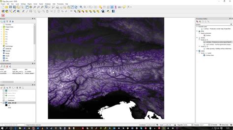 generating contours from raster in qgis youtube
