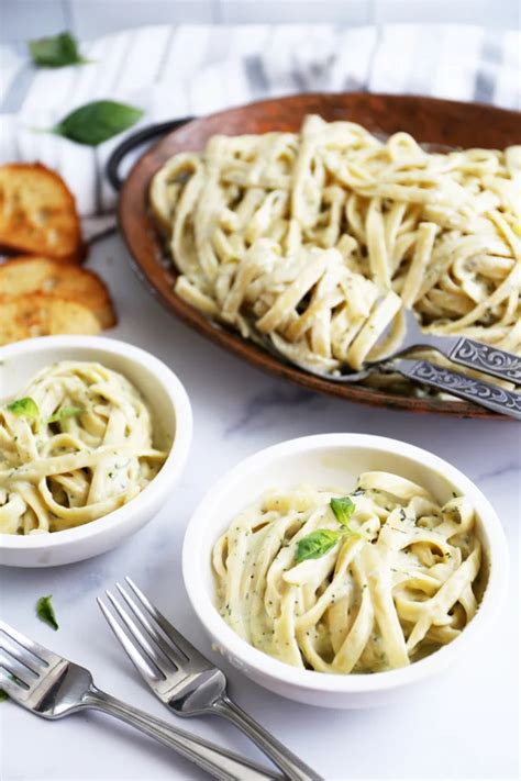 Creamy Pesto Pasta Recipe Quick And Easy Life Tastes Good
