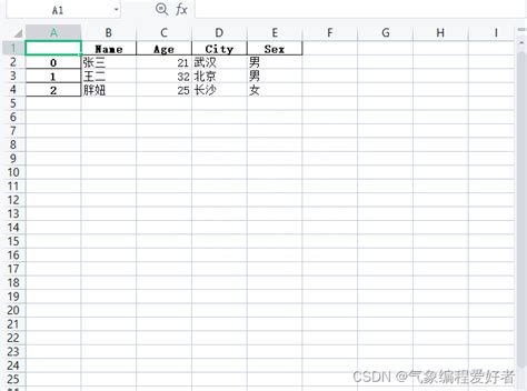 python编程：用python轻松操作excel表格 python跑exce csdn博客