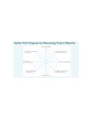 Spider Web Diagram Measuring Project Maturity Scheduling For