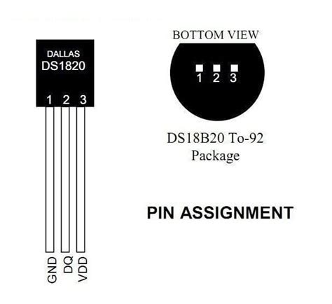 arduino ds18b20 temperature sensor tutorial how ds18b20 47 off