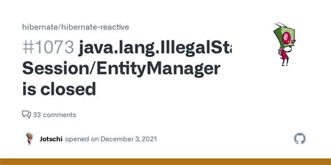 Java Lang IllegalStateException Session EntityManager Is Closed