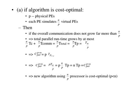 ppt performance and scalability of parallel systems powerpoint presentation id 3998331