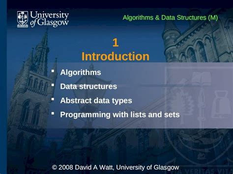 ppt 1 introduction algorithms data structures abstract data types programming with lists and