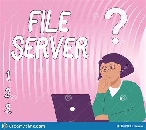 conceptual display file server business concept device which controls access to separately