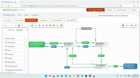 Workflow Engine Demo Overview Running A Process YouTube