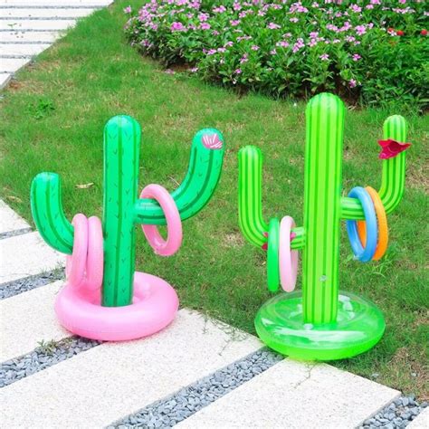 Inflatable Cactus Ring Toss Game Set Yiwu Sunrise Inflatable Toys Ltd