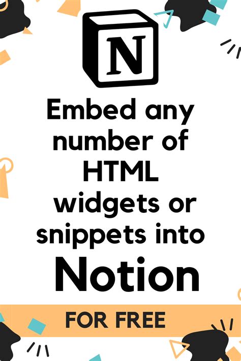 How To Embed As Much HTML Widgets Snippets Into Notion App For Free