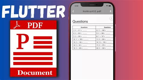 pdf maker flutter pdf generator flutter printing flutter complete app youtube