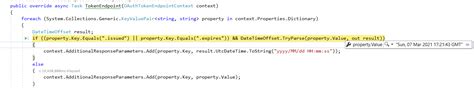 DateTimeOffset TryParse Not Accepting Valid Datetime C OWIN