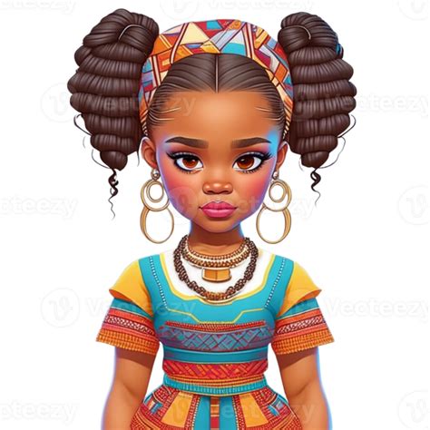 Ethnic Tribal Girls Enhanced Ai Generated 28073987 Png
