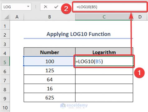 how to calculate log in excel 6 effective methods exceldemy