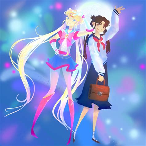 Artstation Sailor Moon Fan Design