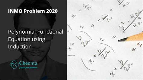 inmo 2020 polynomial problem maths olympiad functional equation problem 2 youtube