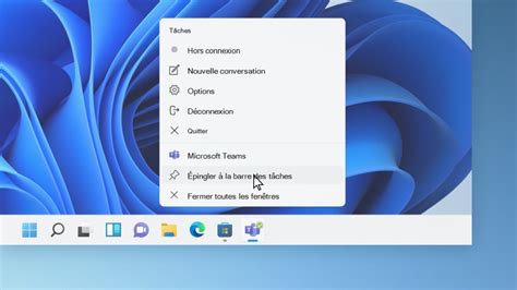 Windows 11 comment personnaliser la barre des tâches