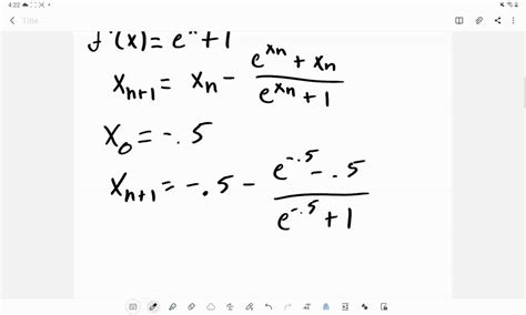 solved a use the intermediate value theorem to show that there is a root of the equation e x x