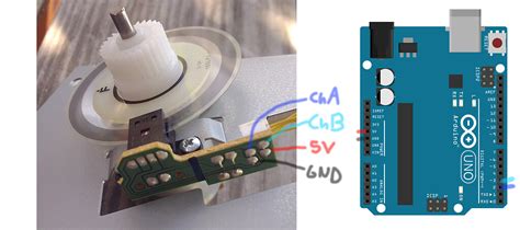 Reading Printer Optical Encoder Sensors Arduino Forum